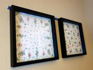 How To Hang Handkerchief Wall Art Like An Expert - Bumblebee Linens