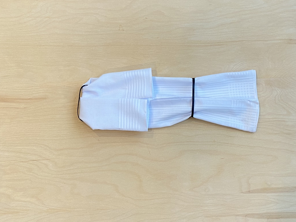 How to Make A DIY Face Mask with Handkerchiefs (No Sewing Required ...