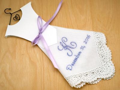 Wedding Handkerchiefs, Bridal Handkerchiefs, Wedding Hankies
